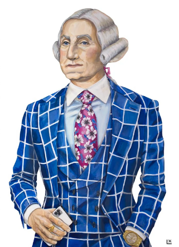 GQ George Paper Print – BridgeHouse Interiors